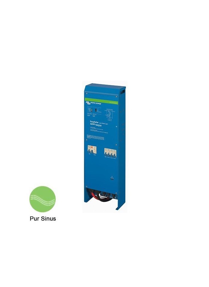 EasySolar VICTRON Système 24V Tout-en-Un : Régulateur MPPT 100V/50A + Convertisseur 1600VA ...