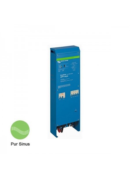 EasySolar VICTRON Système 24V Tout-en-Un : Régulateur MPPT 100V/50A + Convertisseur 1600VA ...