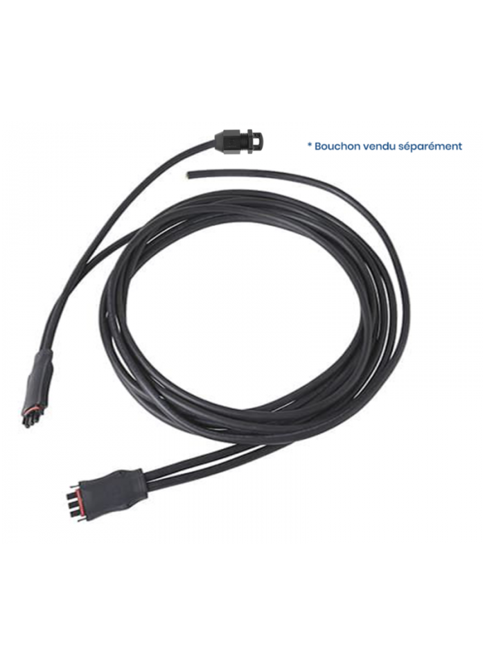 Câble BUS AC APsystems monophasé dédié pour micro-onduleurs QS1, YC600 ...