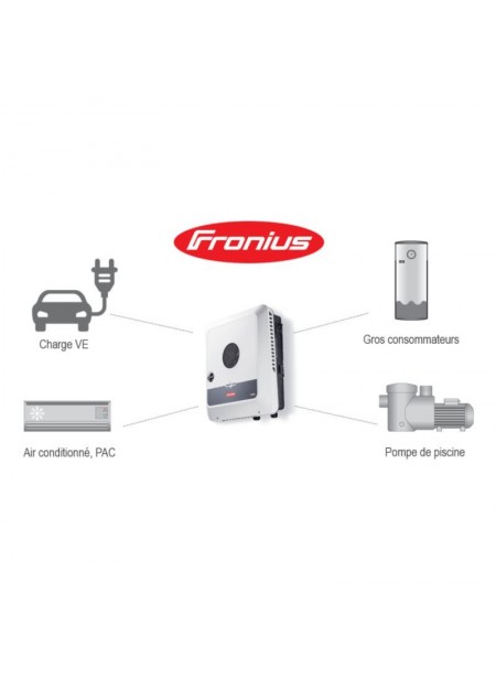 Fronius GEN24 Symo 8.0 Plus triphasé 8kW : Onduleur Hybride d'Autoconsommation Solaire Polyvalent
