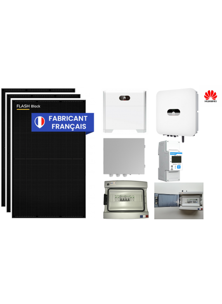 Kit Solaire HUAWEI 3kWc Triphasé & Panneau DUALSUN 500Wc - Économisez sur les Factures avec l ...
